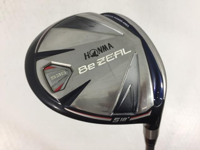 【中古ゴルフクラブ】ホンマ Be ZEAL(ビジール) 535 フェアウェイ 2018 VIZARD for Be ZEAL 5W【14日間返品OK】