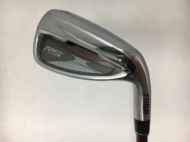 【中古ゴルフクラブ】(5本セット)プロギア RS RED アイアン 2019 Speeder エボリューション for PRGR 6〜9.P【14日間返品OK】
