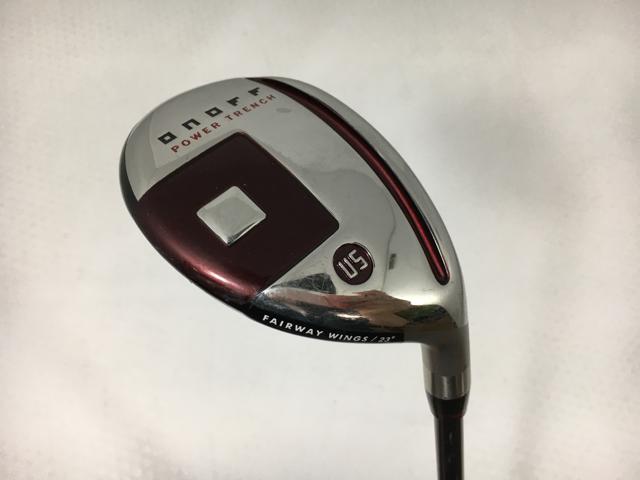 【中古ゴルフクラブ】ダイワ(グローブライド) ONOFF フェアウェイ ウィングス ユーティリティ 赤 (AKA) 2018 スムースキックMP-518U U5【14日間返品OK】