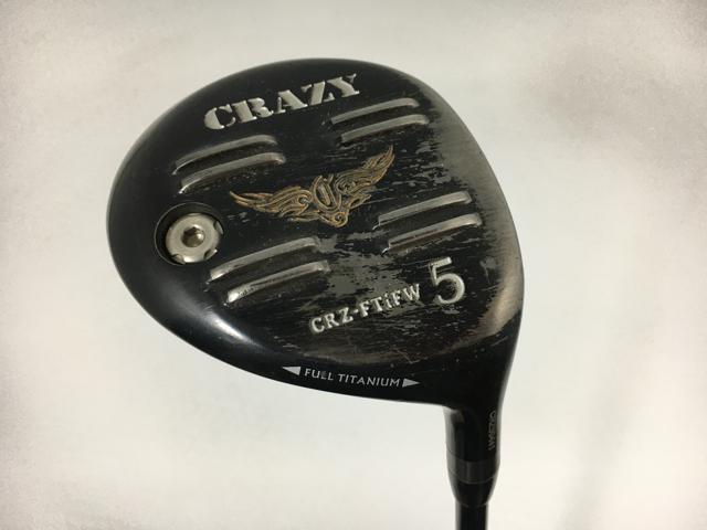お買い得品！【中古ゴルフクラブ】クレイジー クレイジー CRZ-FTi FW フェアウェイ クレイジー REGENESIS FW-80 5W【14日間返品OK】