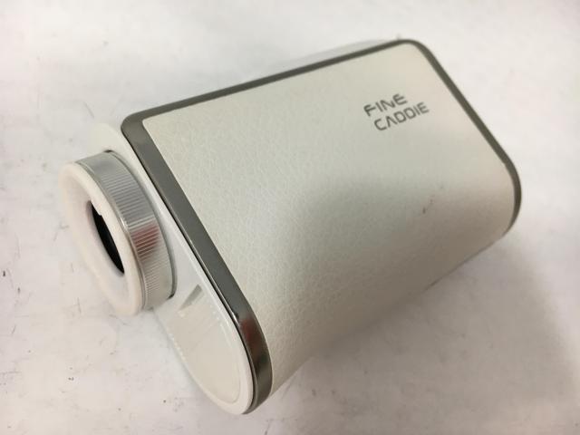 【中古ゴルフ用品】FINE CADDIE レーザー距離計 ファインキャディ J3 mini [ホワイト]【14日間返品OK】
