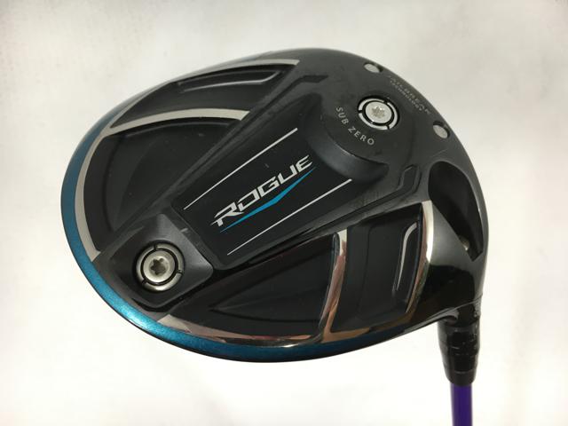 【中古ゴルフクラブ】キャロウェイ ROGUE(ローグ) SUB ZERO ドライバー 2018 (日本仕様) UST マミヤ ATTAS G7 6 1W【14日間返品OK】