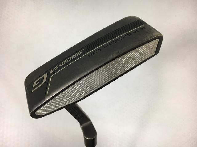 お買い得品！【中古ゴルフクラブ】ピン SIGMA G KINLOCH CB パター 2017 オリジナルスチール パター【14日間返品OK】
