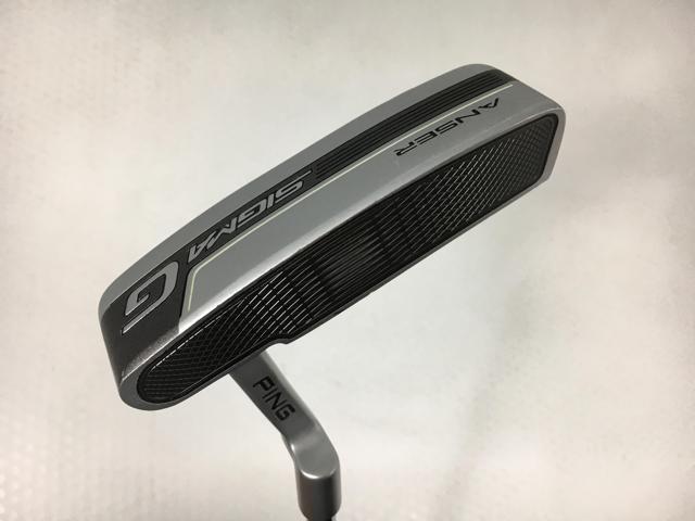 お買い得品！【中古ゴルフクラブ】ピン SIGMA G ANSER (プラチナム) パター 2017 オリジナルスチール パター【14日間返品OK】