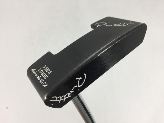 【中古ゴルフクラブ】Piretti(ピレッティ) RIMINI ミッドナイトブラック パター 2021 オリジナルスチール パター【14日間返品OK】
