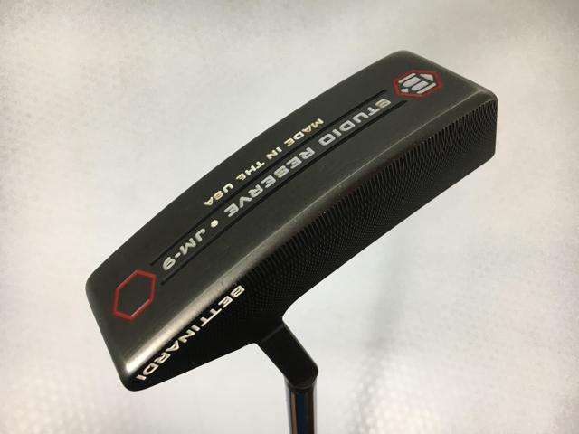 お買い得品！【中古ゴルフクラブ】RJベティナルディ スタジオリザーブ JM-9 パター 2020 オリジナルスチール パター【14日間返品OK】