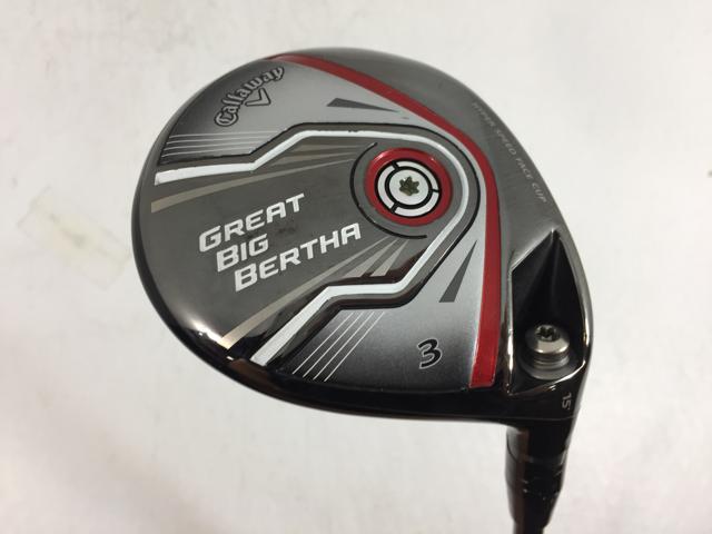 【中古ゴルフクラブ】キャロウェイ グレートビッグバーサ フェアウェイ 2016 (日本仕様) ツアーAD MJ-6 3W【14日間返品OK】