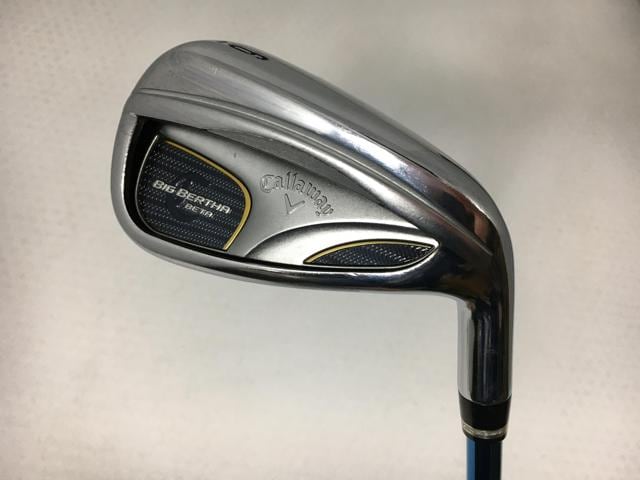 お買い得品！【中古ゴルフクラブ】(5本セット)キャロウェイ ビッグバーサ ベータ (BETA) アイアン 2016 (日本仕様) ALLOY BLUE 6〜9.P【14日間返品OK】