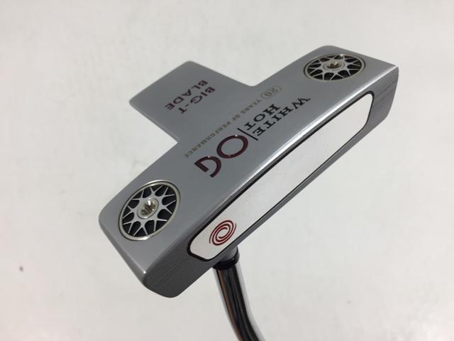お買い得品！【中古ゴルフクラブ】【美品】オデッセイ ホワイト ホット OG BIG T パター オリジナルスチール パター【14日間返品OK】
