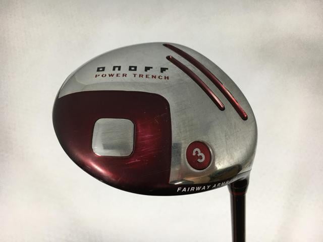お買い得品！【中古ゴルフクラブ】ダイワ(グローブライド) ONOFF フェアウェイ アームズ 赤 (AKA) 2016 スムースキックMP-516F 3W【14日間返品OK】