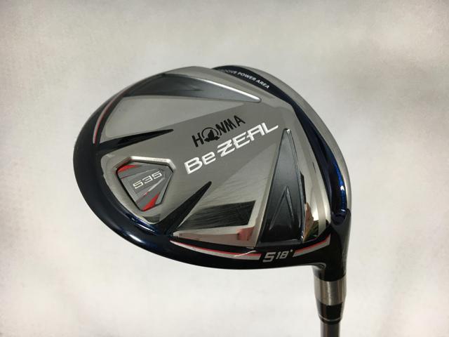 お買い得品！【中古ゴルフクラブ】ホンマ Be ZEAL(ビジール) 535 フェアウェイ 2018 VIZARD for Be ZEAL 5W【14日間返品OK】