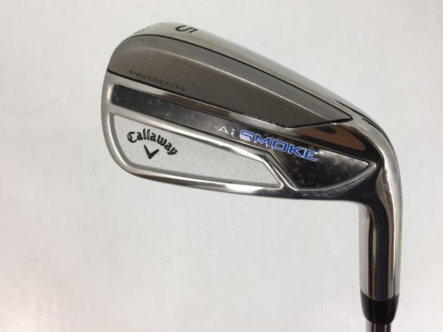 お買い得品！【中古ゴルフクラブ】(6本セット)キャロウェイ PARADYM (パラダイム) Ai SMOKE アイアン 2024 (日本仕様) D/G 105 5〜9.P【14日間返品OK】