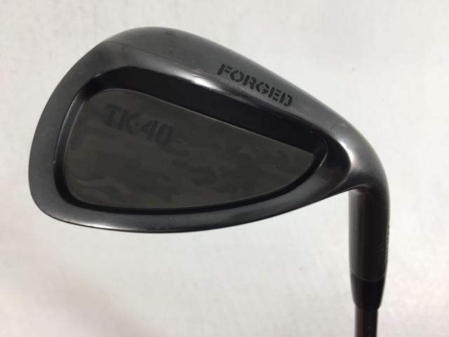 【中古ゴルフクラブ】フォーティーン TK-40 フォージド ウェッジ NSプロ TS-114w ブラック SW【14日間返品OK】