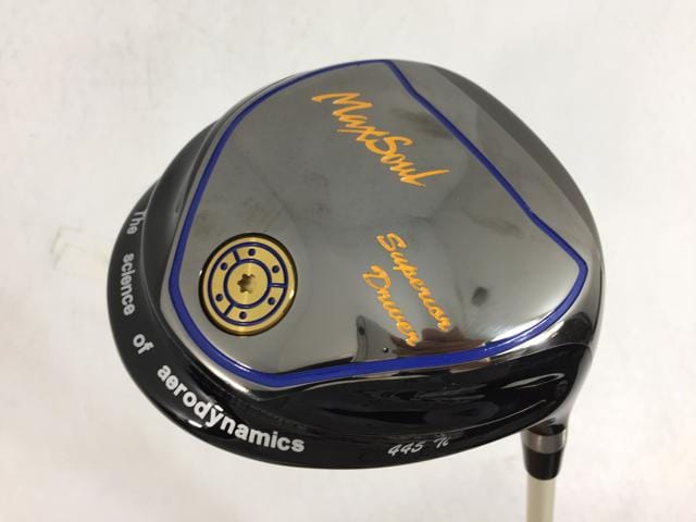 【中古ゴルフクラブ】【美品】マックスソウル(MAX SOUL) マックスソウル(MAX SOUL) スペリア 445ti ドライバー リシャフト 1W【14日間返品OK】