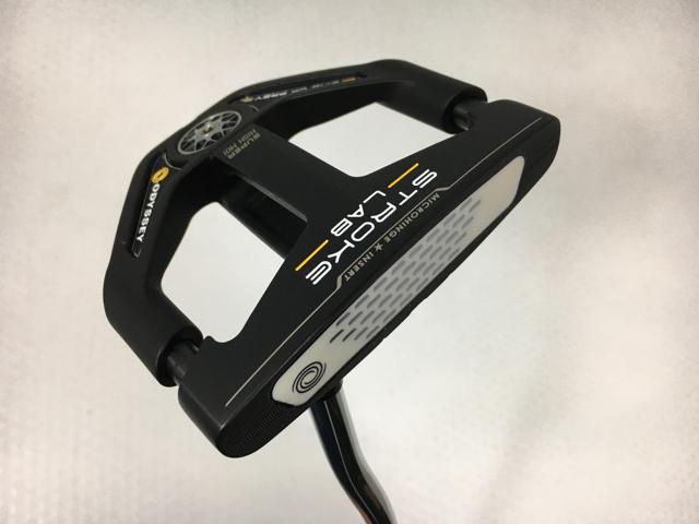 お買い得品！【中古ゴルフクラブ】【超美品】オデッセイ STROKE LAB(ストローク ラボ) ブラックシリーズ BIRD OF PREY パター 2019 STROKE LAB(ストローク ラボ)シャフト パター【14日間返品OK】