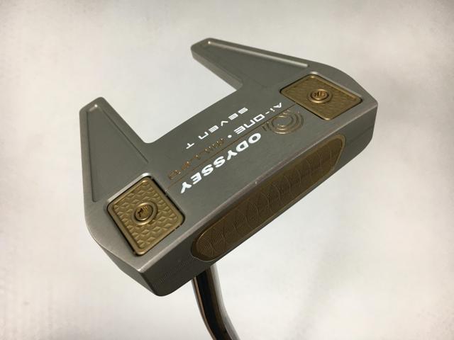 【中古ゴルフクラブ】【美品】オデッセイ Ai-ONE MILLED (ミルド) SILVER SEVEN T DBパター 2024 STROKE LAB(ストローク ラボ) 90 シャフト パター【14日間返品OK】