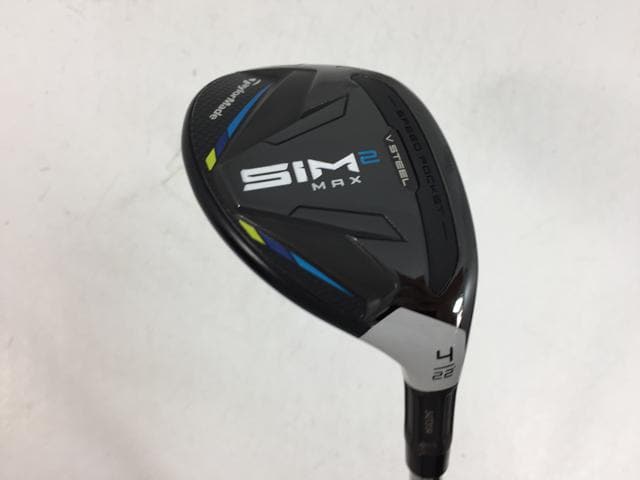 【中古ゴルフクラブ】【超美品】テーラーメイド SIM2 MAX (シム2 マックス) レスキュー 2021 (日本仕様) KBS MAX MT85 JP スチール U4【14日間返品OK】