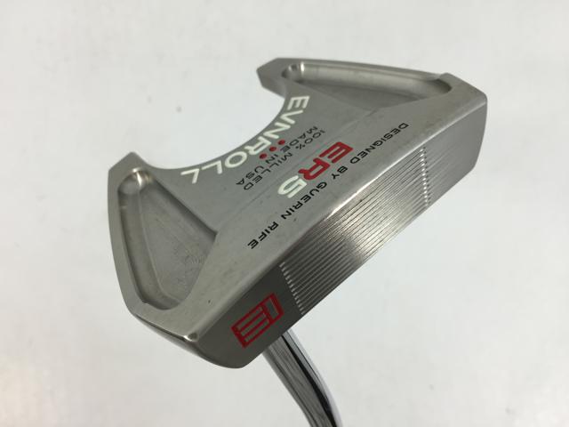 【中古ゴルフクラブ】EVNROLL(イーブンロール) EVNROLL(イーブンロール) ER5 ハッチバック パター オリジナルスチール パター【14日間返品OK】