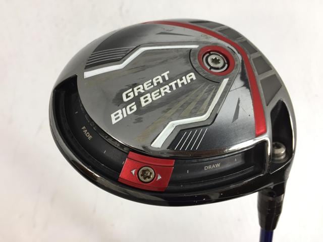 【中古ゴルフクラブ】キャロウェイ グレートビッグバーサ ドライバー 2016 (日本仕様) Motore Speeder 661 エボリューション 1W【14日間返品OK】