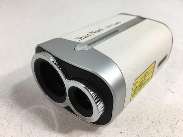 【中古ゴルフ用品】【超美品】テクタイト(ショットナビ) レーザー距離計 Shot Navi(ショットナビ) ボイスレーザー GR Leo [White]【14日間返品OK】
