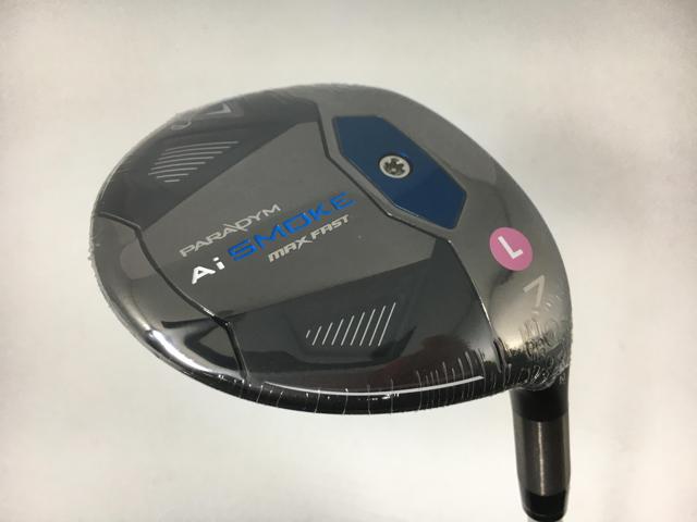 お買い得品！【中古ゴルフクラブ】【未使用品】キャロウェイ PARADYM (パラダイム) Ai SMOKE MAX FAST フェアウェイ レディス 2024 (日本仕様) ELDIO 40 for CW 7W【14日間返品OK】