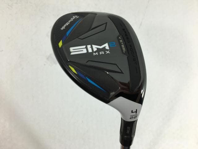 【中古ゴルフクラブ】【超美品】テーラーメイド SIM2 MAX (シム2 マックス) レスキュー 2021 (日本仕様) KBS MAX MT85 JP スチール U4【14日間返品OK】