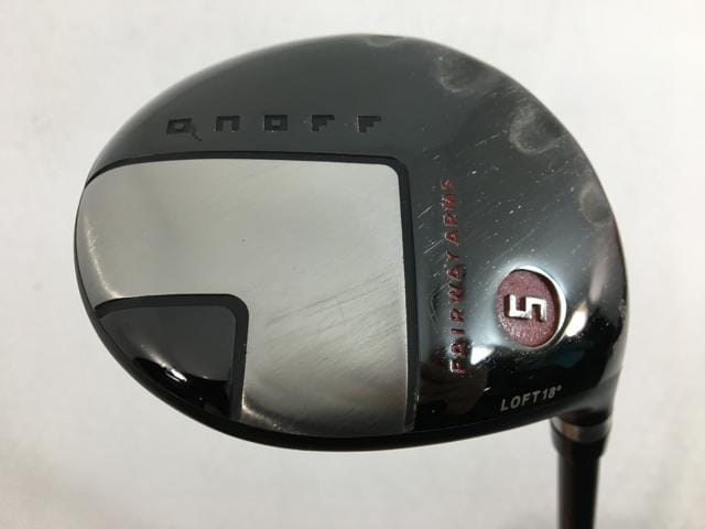 お買い得品！【中古ゴルフクラブ】ダイワ(グローブライド) ONOFF フェアウェイ アームズ 黒(KURO) 2019 LABO SPEC SHINARI-f60K 5W【14日間返品OK】