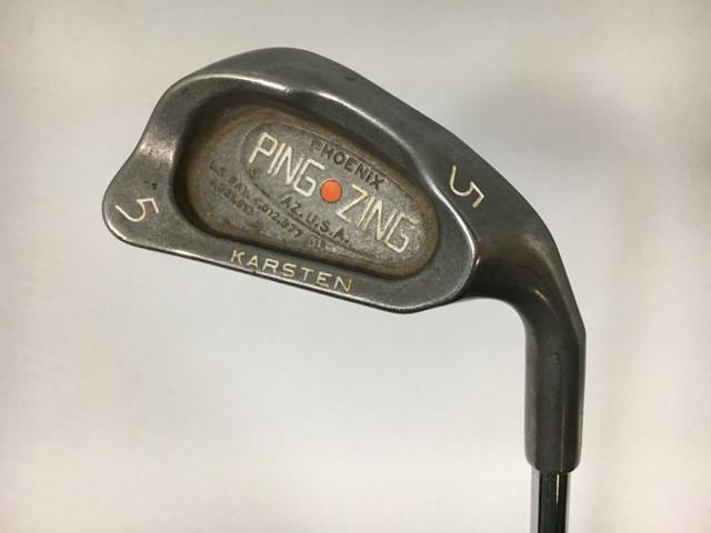 お買い得品！【中古ゴルフクラブ】(9本セット)ピン ZING ステンレス(オレンジ) オリジナルスチール 3〜9.P.S【14日間返品OK】