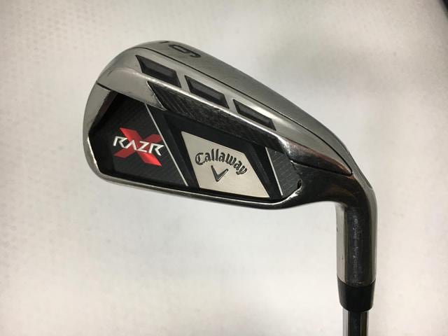 【中古ゴルフクラブ】(5本セット)キャロウェイ RAZR(レイザー) X アイアン (日本仕様) NSプロ 950GH 6〜9.P【14日間返品OK】