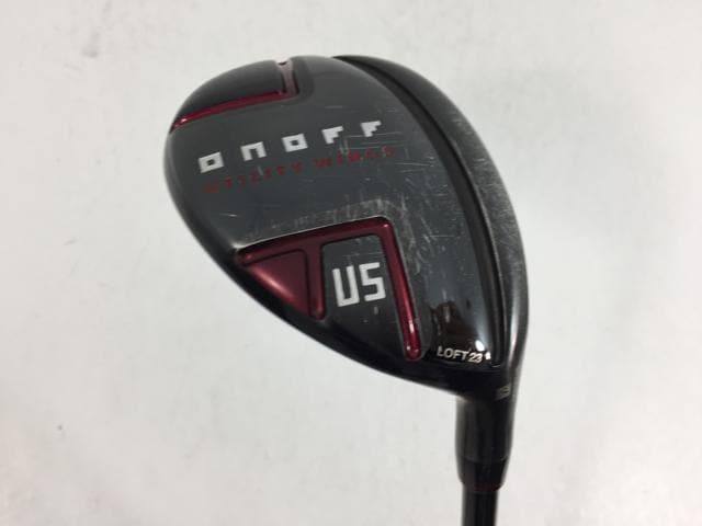 【中古ゴルフクラブ】ダイワ(グローブライド) ONOFF ユーティリティ ウィングス 赤(AKA) 2022 スムースキックMP-522U U5【14日間返品OK】