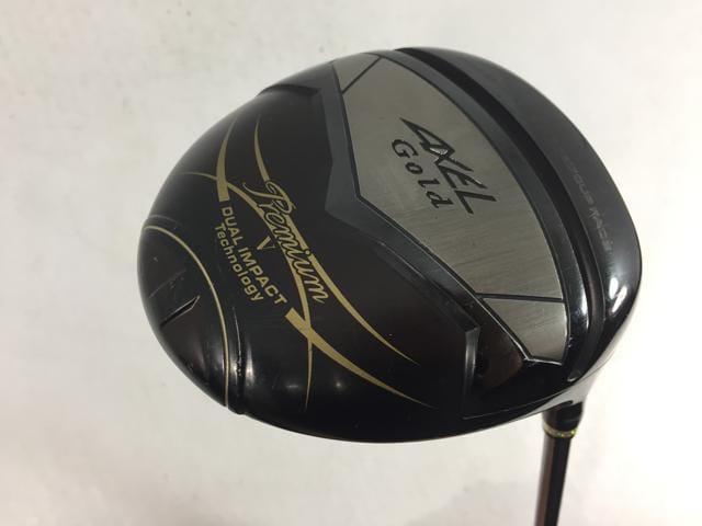 【中古ゴルフクラブ】ツルヤゴルフ アクセル ゴールドプレミアム5 ドライバー(高反発) 2022 オリジナルカーボン 1W【14日間返品OK】