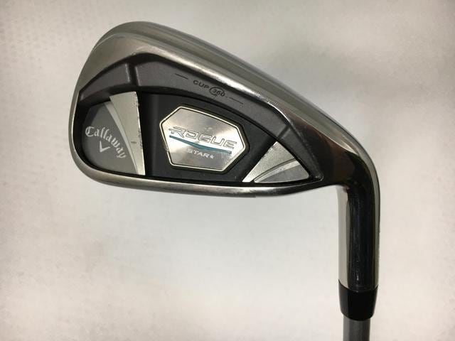 【中古ゴルフクラブ】(6本セット)キャロウェイ ROGUE(ローグ) STAR アイアン 2018 (日本仕様) FUBUKI for CW50 5〜9.P【14日間返品OK】