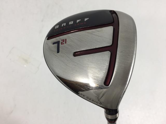 【中古ゴルフクラブ】ダイワ(グローブライド) ONOFF フェアウェイ アームズ 赤 (AKA) 2020 Motore Speeder エボリューション6 FW60 7W【14日間返品OK】