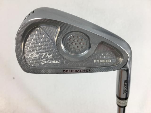 お買い得品！【中古ゴルフクラブ】(6本セット)ムジーク(muziik) On The Screw(オン・ザ・スクリュー) DEEP IMPACT(ディープインパクト) アイアン NSプロ MODUS3 TOUR105 5〜9.P【14日間返品OK】