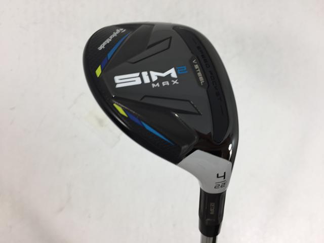 【中古ゴルフクラブ】【超美品】テーラーメイド SIM2 MAX (シム2 マックス) レスキュー 2021 (日本仕様) KBS MAX MT85 JP スチール U4【14日間返品OK】