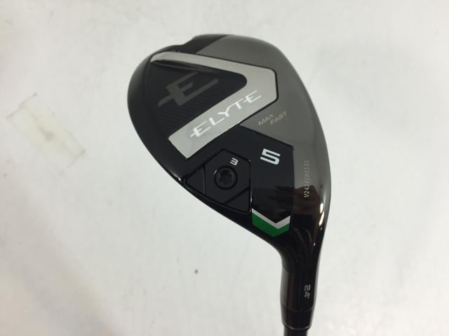 【中古ゴルフクラブ】キャロウェイ ELYTE MAX FAST (エリート マックスファスト) ユーティリティ 2025 (日本仕様) LIN-Q GREEN 40 for Callaway 5H【14日間返品OK】