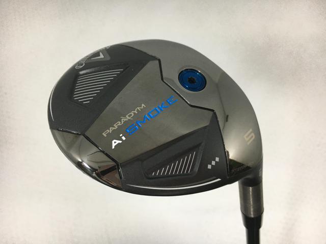 お買い得品！【中古ゴルフクラブ】【美品】キャロウェイ PARADYM (パラダイム) Ai SMOKE ◆◆◆ フェアウェイ 2024 (日本仕様) LIN-Q BLUE EX 5 5W【14日間返品OK】