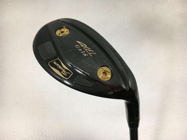 お買い得品！【中古ゴルフクラブ】ツルヤゴルフ アクセル ゴールドプレミアム3 スタンダード ユーティリティ(高反発) 2018 オリジナルカーボン U5【14日間返品OK】