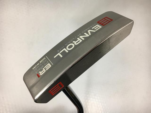 お買い得品！【中古ゴルフクラブ】EVNROLL(イーブンロール) EVNROLL(イーブンロール) ER1 ブレード パター オリジナルスチール パター【14日間返品OK】