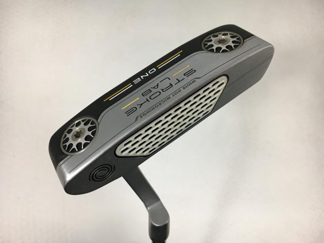 お買い得品！【中古ゴルフクラブ】オデッセイ STROKE LAB(ストローク ラボ) ブラックシリーズ ONE パター 2020 オリジナルスチール パター【14日間返品OK】