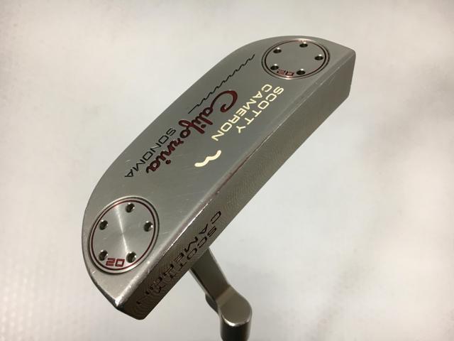 【中古ゴルフクラブ】タイトリスト スコッティ・キャメロン カリフォルニア ソノマ パター オリジナルスチール パター【14日間返品OK】