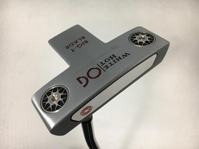 お買い得品！【中古ゴルフクラブ】【美品】オデッセイ ホワイト ホット OG BIG T パター オリジナルスチール パター【14日間返品OK】