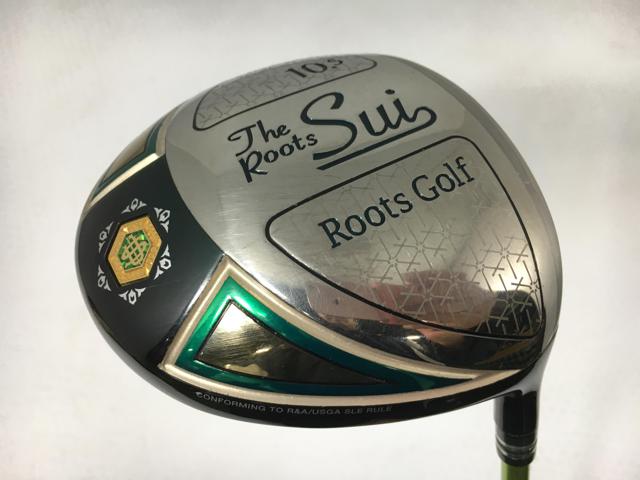 お買い得品！【中古ゴルフクラブ】ルーツゴルフ(ゴーセン) The ルーツ Sui ドライバー 2017 オリジナルカーボン 1W【14日間返品OK】