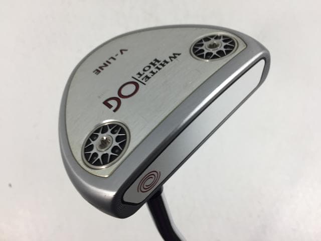 【中古ゴルフクラブ】【美品】オデッセイ ホワイト ホット OG V-LINE パター STROKE LAB(ストローク ラボ)シャフト パター【14日間返品OK】