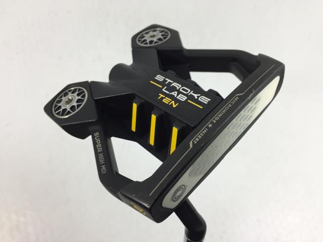【中古ゴルフクラブ】オデッセイ STROKE LAB(ストローク ラボ) ブラックシリーズ TEN S パター 2019 STROKE LAB(ストローク ラボ)シャフト パター【14日間返品OK】