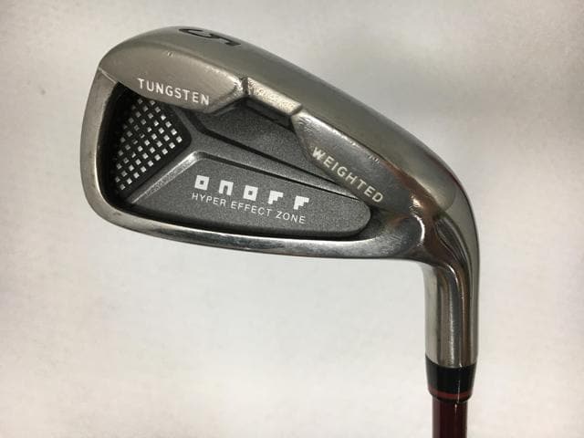 【中古ゴルフクラブ】(7本セット)ダイワ(グローブライド) ONOFF 赤アイアン 2012 スムースキックMP-512I 5〜9.P.A【14日間返品OK】