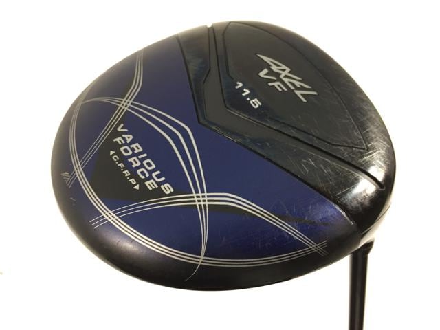 【中古ゴルフクラブ】ツルヤゴルフ アクセル VF ドライバー ライトウェイト 2021 オリジナルカーボン 1W【14日間返品OK】