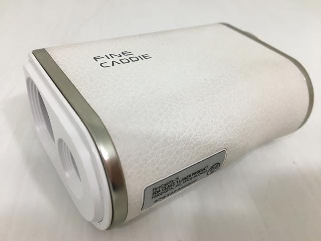 【中古ゴルフ用品】FINE CADDIE レーザー距離計 ファインキャディ J5 mini [ホワイト]【14日間返品OK】