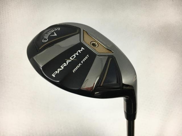 お買い得品！【中古ゴルフクラブ】キャロウェイ PARADYM MAX FAST (パラダイム マックス ファスト)  ユーティリティ 2023 (日本仕様) UST マミヤ ATTAS EZ350-65 4H【14日間返品OK】