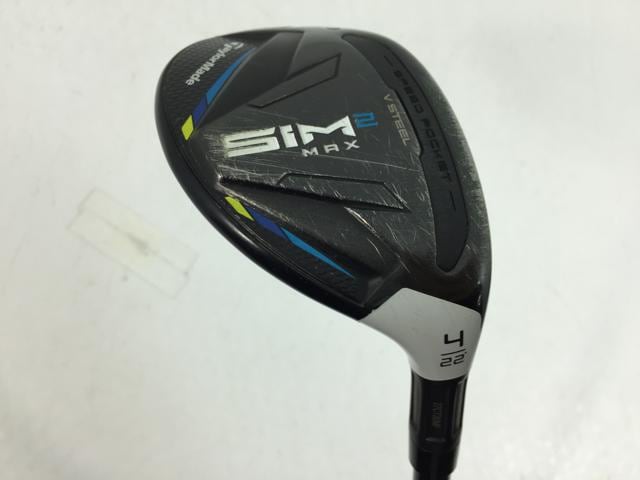 【中古ゴルフクラブ】テーラーメイド SIM2 MAX (シム2 マックス) レスキュー 2021 (日本仕様) TENSEI BLUE TM60 U4【14日間返品OK】